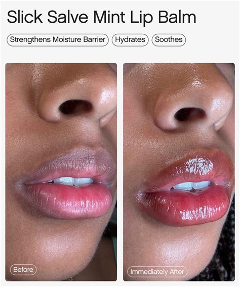 Hydrating Mint Lip Balm Slick Salve Topicals