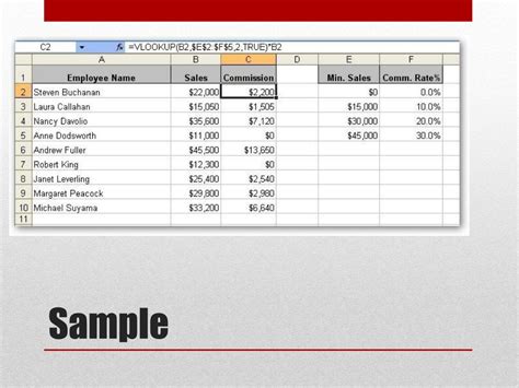 Ppt Vlookuphlookup Powerpoint Presentation Free Download Id2427815