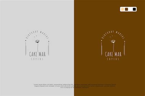 로터스 플라워 로고 디자인 프리미엄 벡터