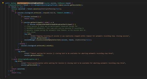 temporary deadlock when attempting to add the first ip camera connection to session after a
