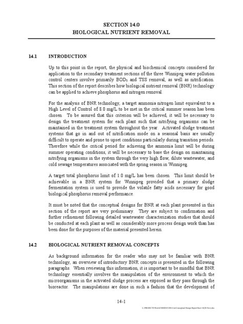 Biological Nutrient Removal Pdf Sewage Treatment Anaerobic Digestion