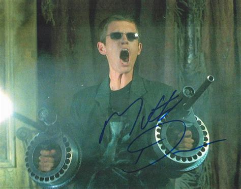 Sold Price Matrix Actor Matt Doran Signed X Colour Photograph Pictured As His Role As Mouse