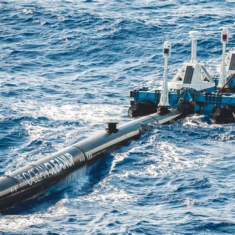 The Ocean Cleanup To Make Products From Collected Marine Plastic