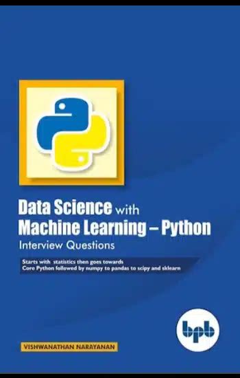 Data Science With Machine Learning Python Interview Questions