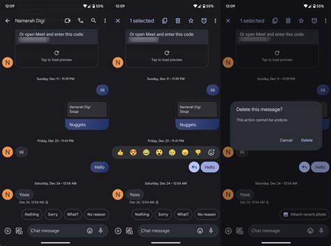 How To Delete Messages Just For Yourself Whatsapp Messages Telegram