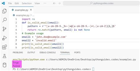 How To Validate Email Addresses In Python