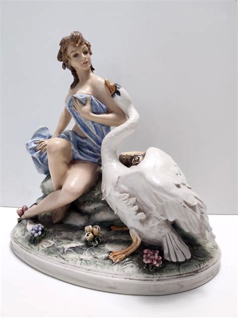 Capodimonte Porcelain Decorative Item By Carlo Mollica Rococo Style
