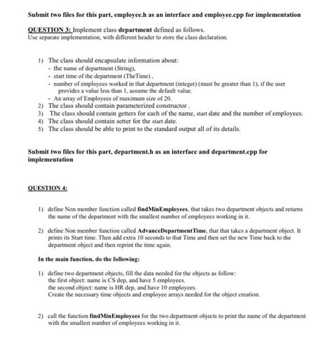 Solved Question 1 Implement Class The Time This Class