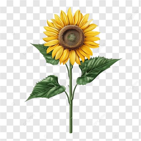 좋은 해바라기에 집중하다 해바라기 공장 아름다운 Png 일러스트 및 이미지 에 대한 무료 다운로드 Pngtree