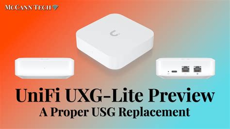 Uxg Lite Preview A Proper Usg Replacement — Mccann Tech