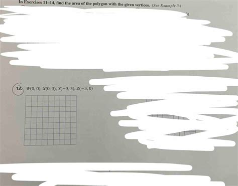 Solved In Exercises 11 14 Find The Area Of The Polygon With The Given