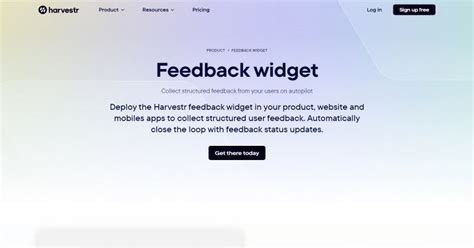 Harvestr On Linkedin Feedback Widget