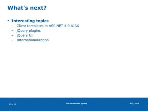 Introduction To Jquery Pptx