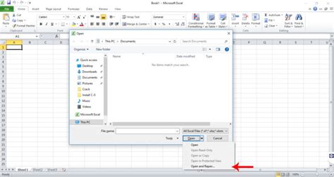 Sửa Lỗi The File Is Corrupt And Cannot Be Opened Trên Excel