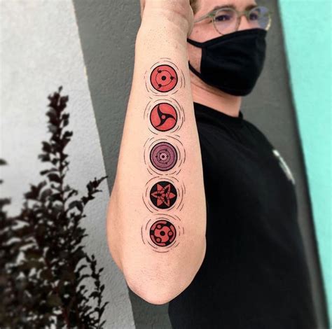 Anime Tattoos On Instagram Mind Blowing Sharingan Tattoos 😱 Swipe For