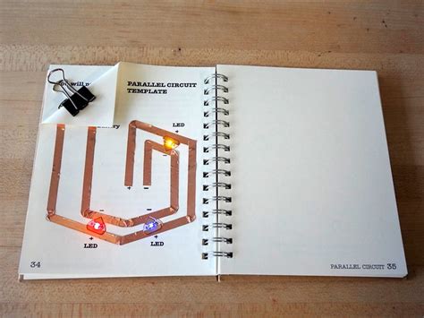 Circuit Stickers Tutorial 2 Parallel Circuit Chibitronics