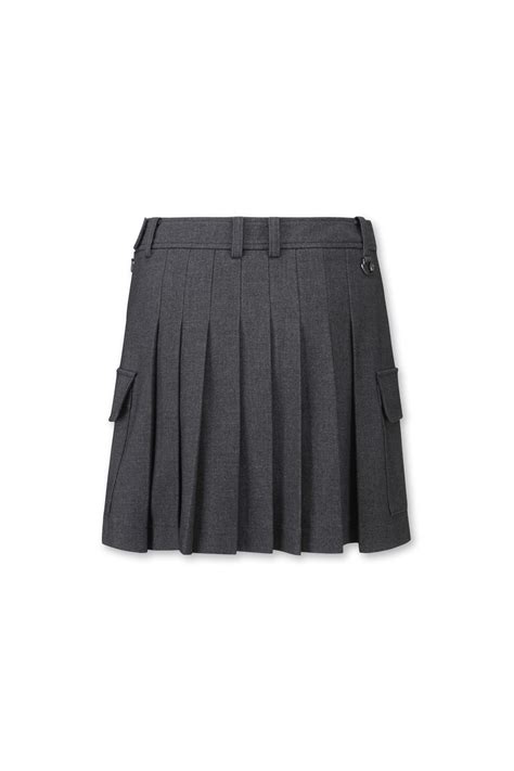 여성 Tr 플리츠 큐롯스커트waac