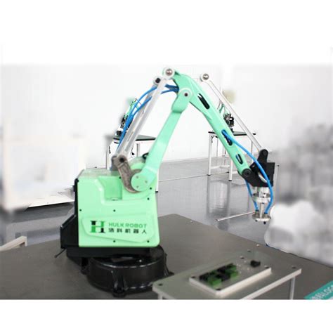 collaborative 4 axes robot arm with camera and gripper with high