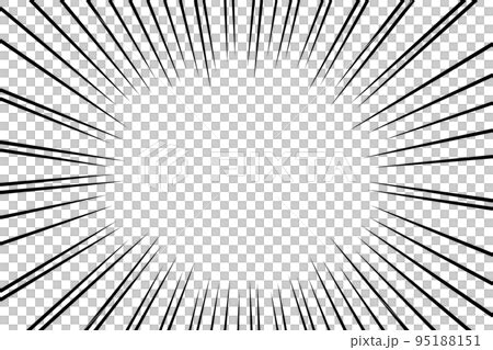 Concentration Line Emphasis To Make It Stand Out Stock Illustration