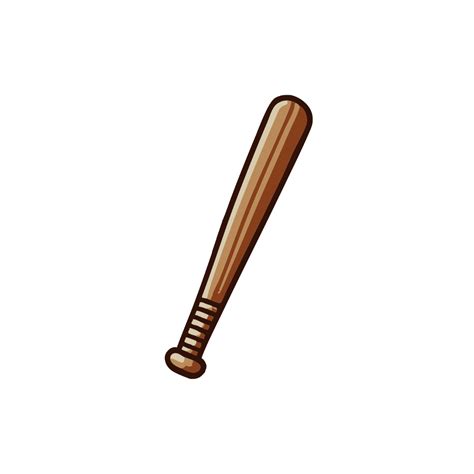 Free Wooden Baseball Bat Clipart Template To Edit Online