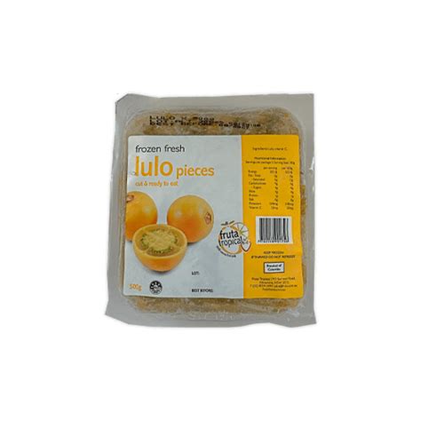 Frozen Fresh Lulo Pieces Taste Of Colombia Shop