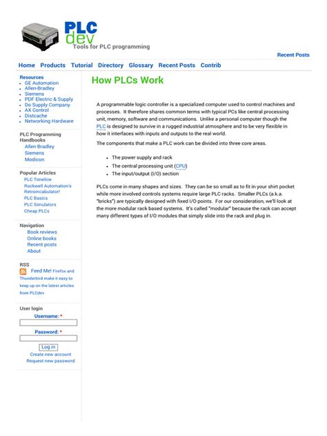 How Plcs Work Plcdev Pdf