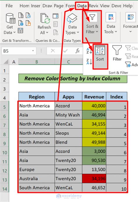 How To Remove Sort By Color In Excel With Easy Steps Exceldemy