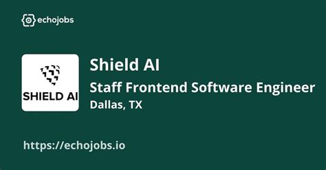 Shield Ai Is Hiring Staff Frontend Software Engineer Command And Control R2303 Usd 124k 169k