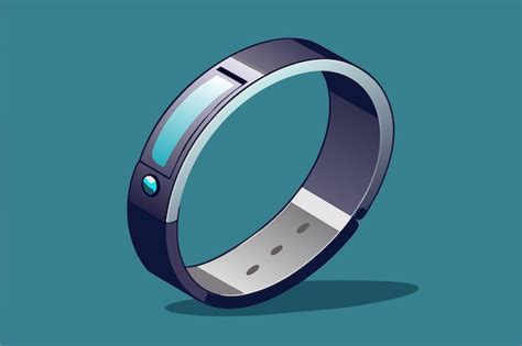 Premium Vector Minimalist Fitness Tracker That Appears As A Thin