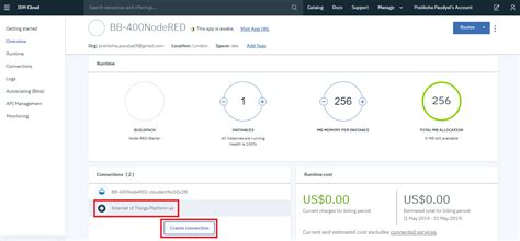 how do i connect my bb 400 to ibm cloud brainboxes