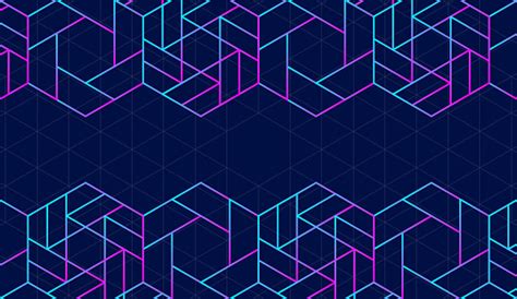 추상 블루 퍼플 육각형 네트워크 또는 전기 이미지 기하학적 배경 과학 기술 엔지니어링 개념 건강관리와 의술에 대한 스톡 벡터