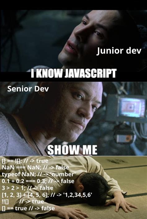 when you don t know js programmerhumor