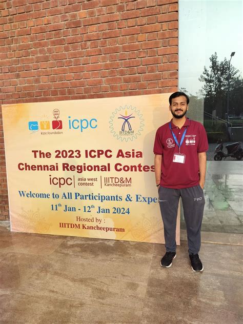 Satvik Maheshwari On Linkedin Icpc Icpc2023 136 Comments