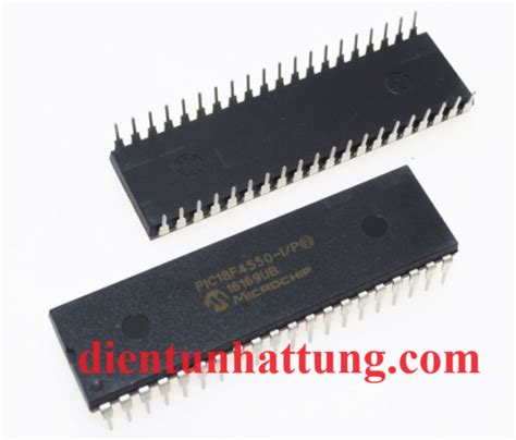 Pic18f4550 Dip Vi ĐiỀu KhiỂn HỌ Pic CỦa Microchip