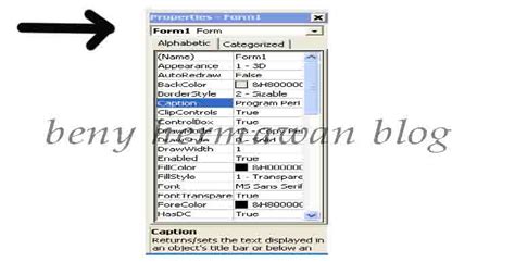 Komponen Komponen Visual Basic Dan Penjelasan Nya
