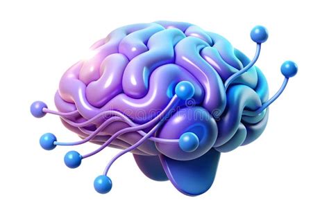 Ai Powered Brainwave Vector Concept As A Clean Abstract Of Glowing Brainwave Lines Intertwined