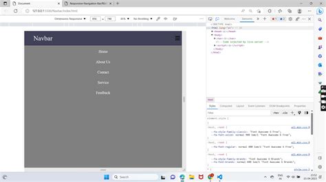 Github Vipinkm1responsive Navigation Bar