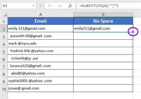 5 Ways To Remove Blank Characters In Excel Excelgraduate