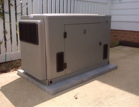 Ge 20 Kilowatt Air Cooled Residential Generator On Custom Platform By Nng Nng Automatic