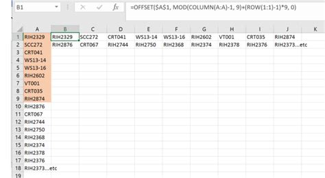 How Can I Programmatically Put My Data Into Grid In Excel Stack Overflow