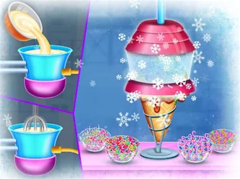 Ice Cream Cone Baking Game For Android