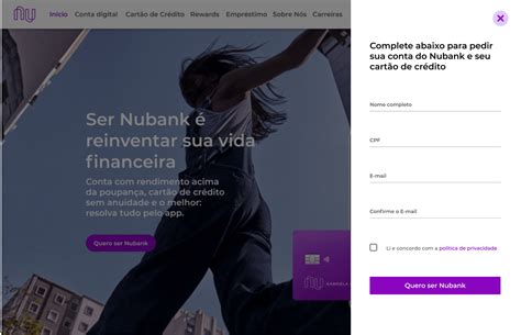 Ui Design Nu Bank Behance