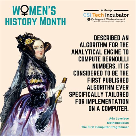 Csi Technology Incubator On Linkedin Womenshistorymonth