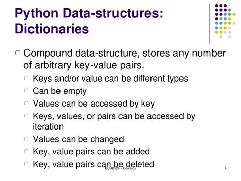 Ppt Advanced Python Data Structures Lists Dictionaries Sets And