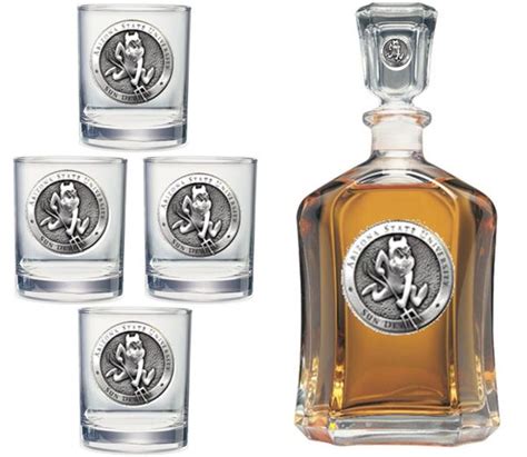 Arizona State Sparky Capitol Decanter W4 Dof