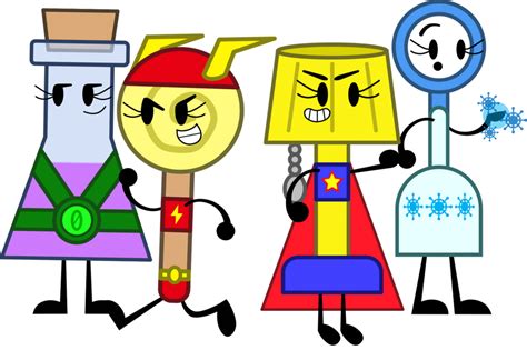 Fabulous Foursome As Superheroes By Cartoonobjectfilms On Deviantart