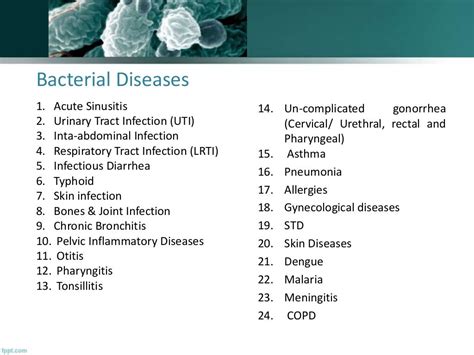 Bacterial Diseases