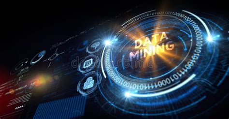 Data Mining Concept Business Modern Technology Internet And Networking Concept Stock Image