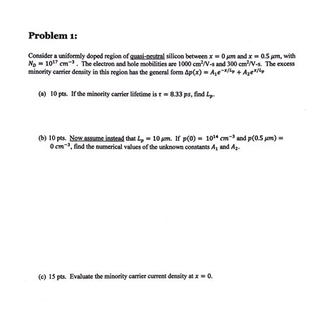 Solved Microelectronics Hw 21 Urgent Please Help If
