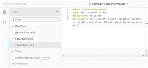 Create Fragments In Raml 10 Mulesoft Tutorials